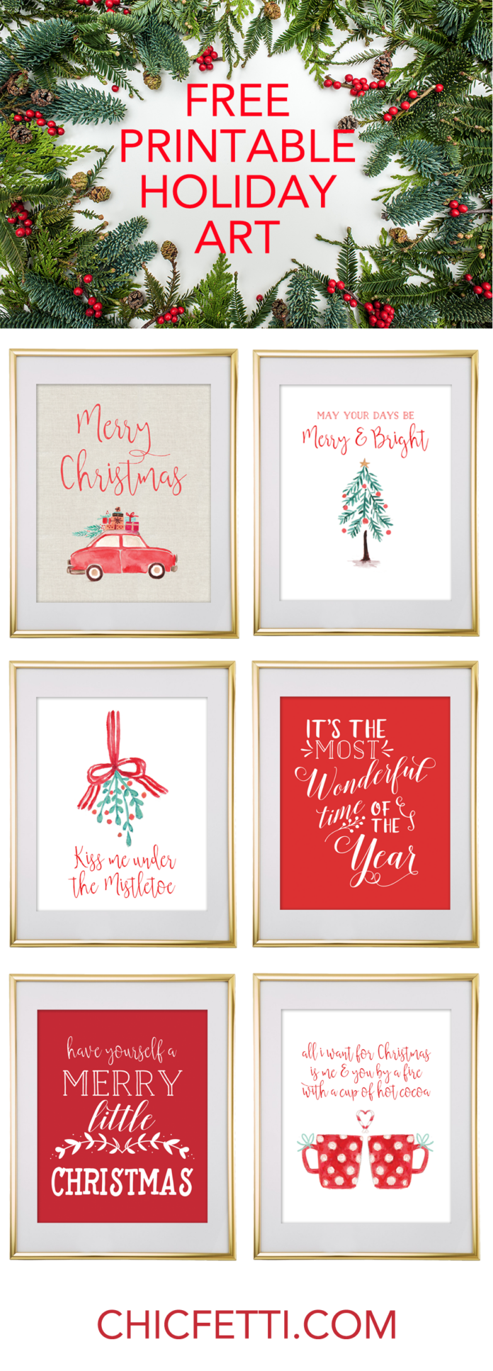 100+ Jolly Good Christmas Printables to Download for Free