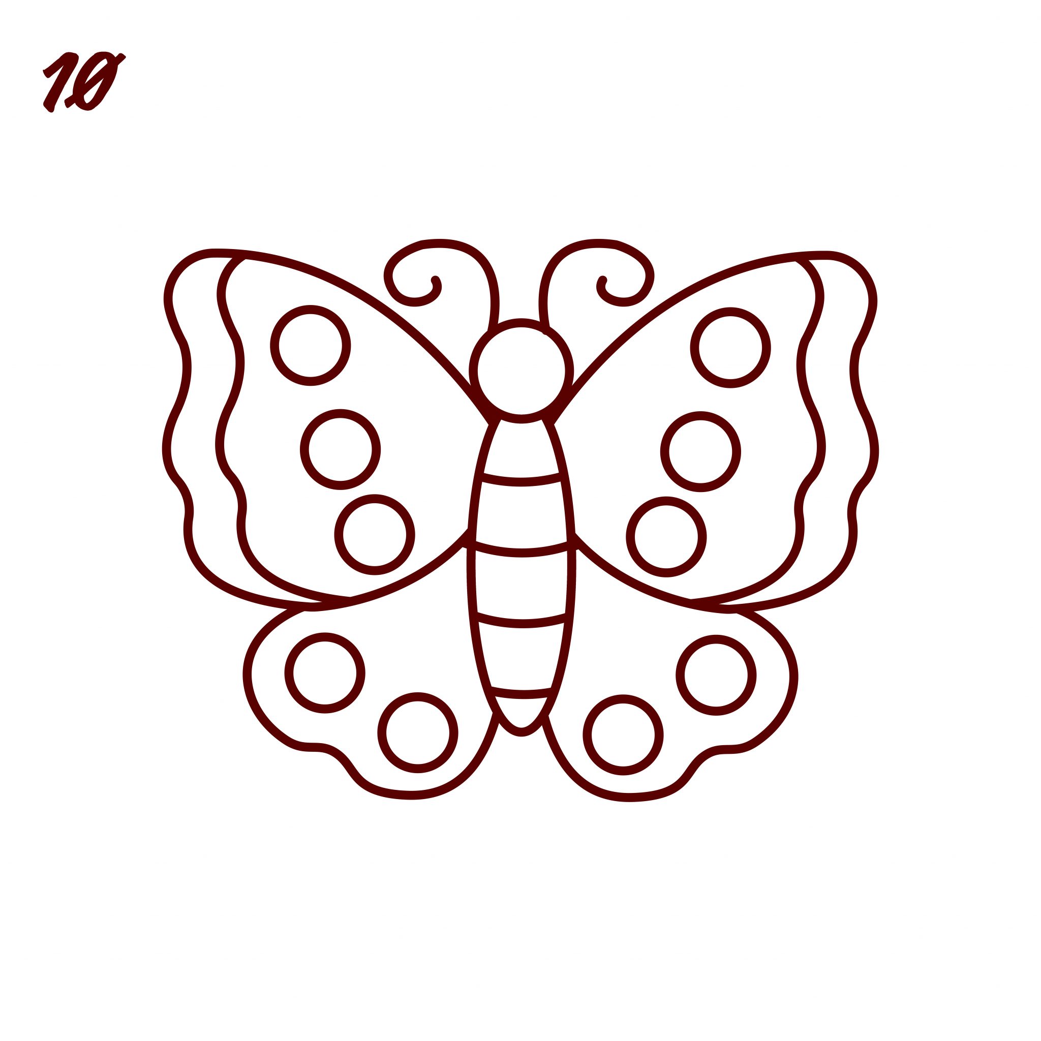 How to Draw a Butterfly: Step-by-Step Simple Butterfly Drawing [Video]