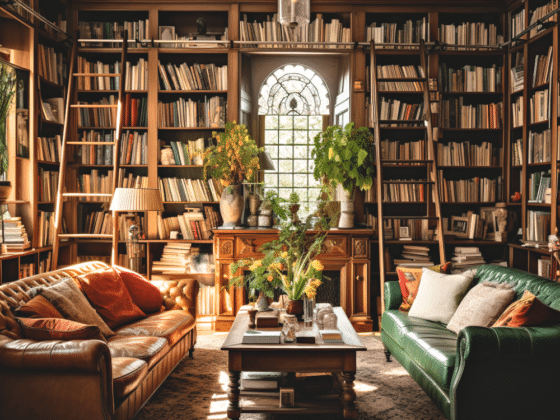 80+ Home Library Ideas for The Ultimate Book Lover's Sanctuary