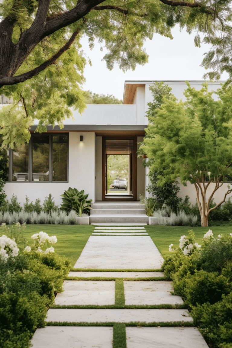 40+ Modern Front Yard Landscaping Ideas for Max Curb Appeal