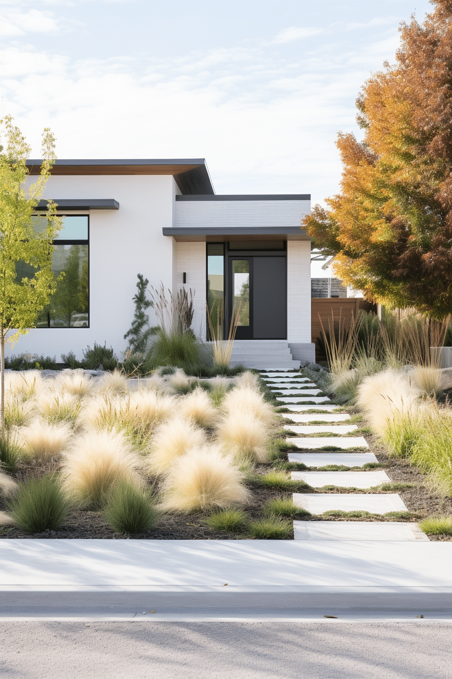 40+ Modern Front Yard Landscaping Ideas for Max Curb Appeal