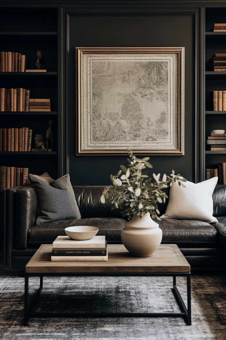 30+ Captivating Moody Living Room Ideas