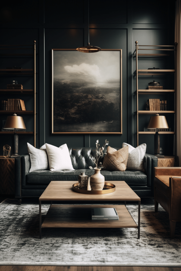 Captivating Moody Living Room Ideas