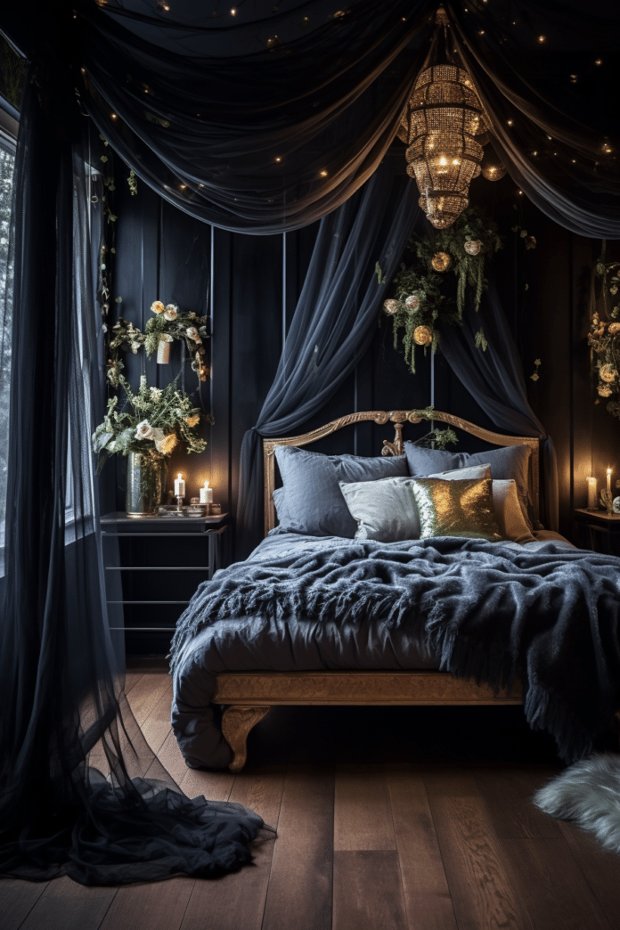 Whimsy Goth Bedroom Ideas