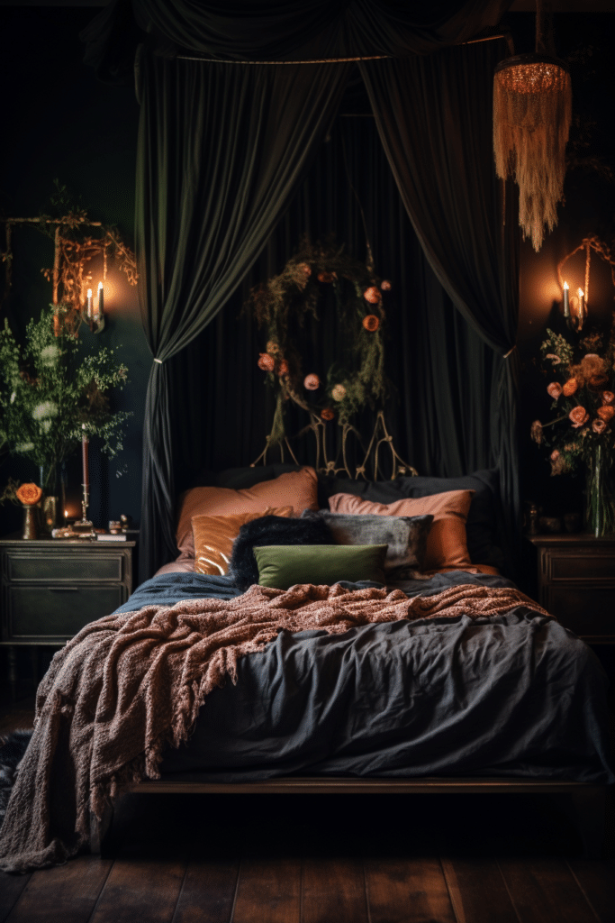 Whimsy Goth Bedroom Ideas