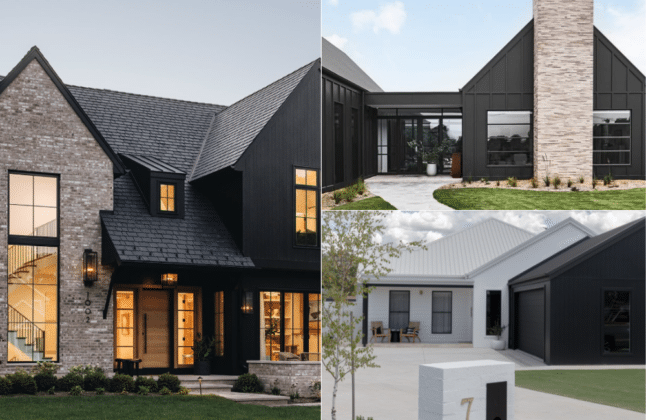 Elegant Black Home Exterior Ideas