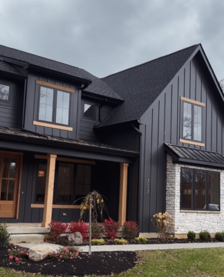 Elegant Black Home Exterior Ideas