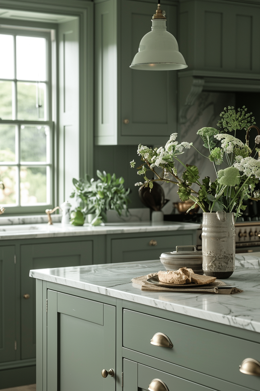 Serene Kitchens with Sage Green Cabinets - Find Your Dream Home