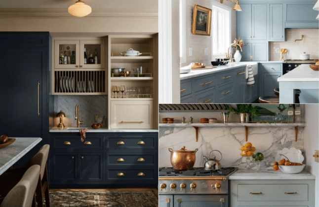 20+ Timeless Blue Paint Colors You Kitchen Cabinets Need