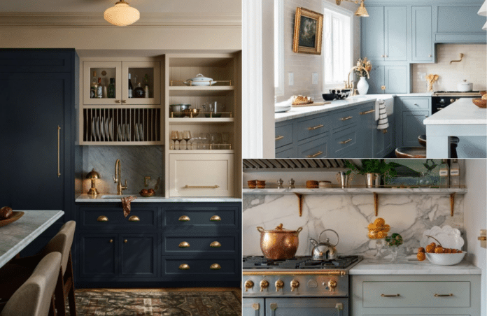 20+ Timeless Blue Paint Colors You Kitchen Cabinets Need