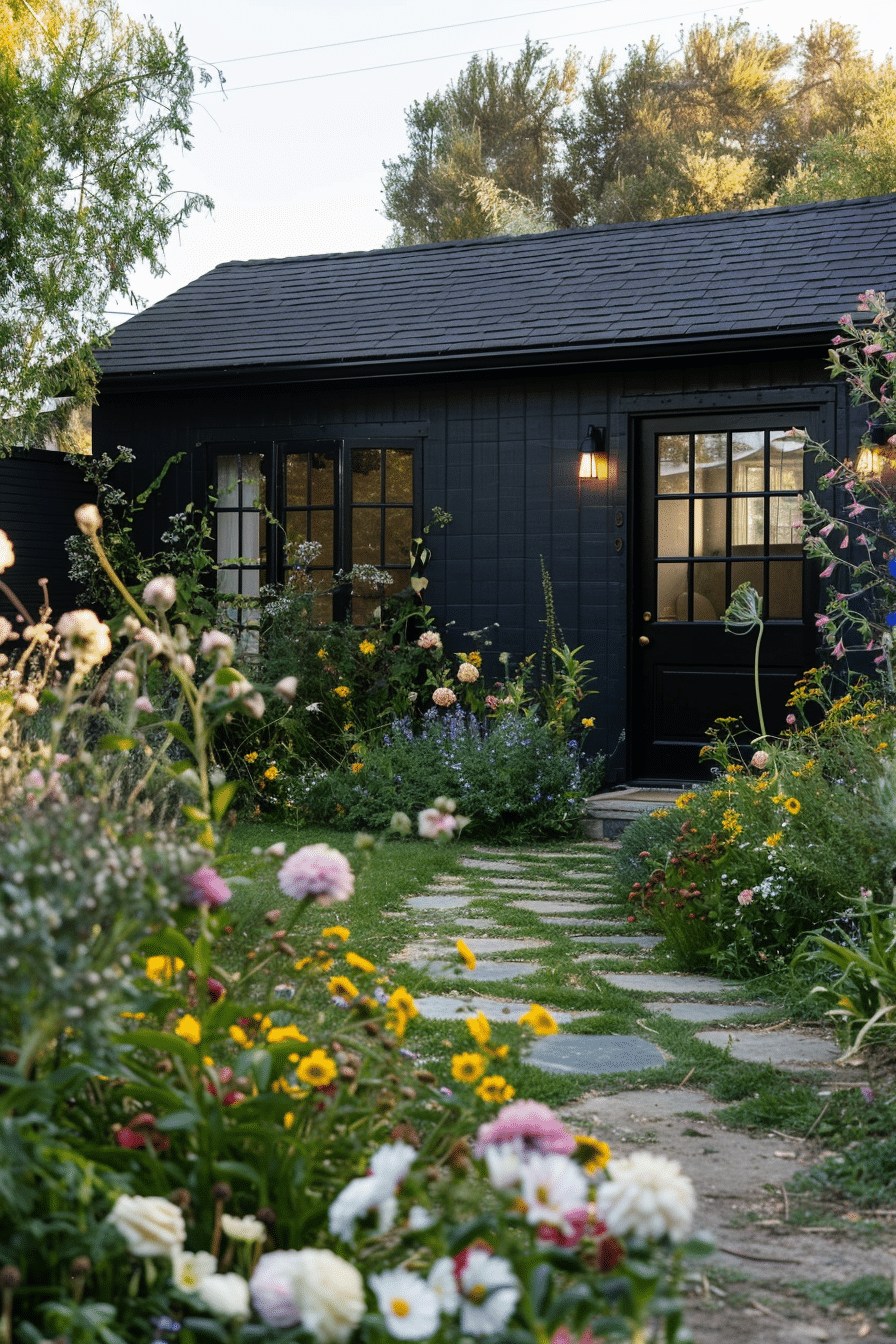 Elegant Black Home Exterior Ideas