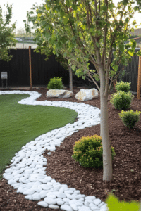 20+ Elegant White Rock Landscaping Ideas