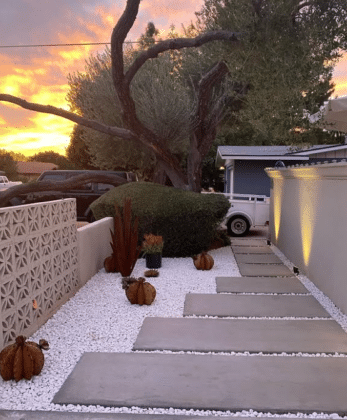 Elegant White Rock Landscaping Ideas