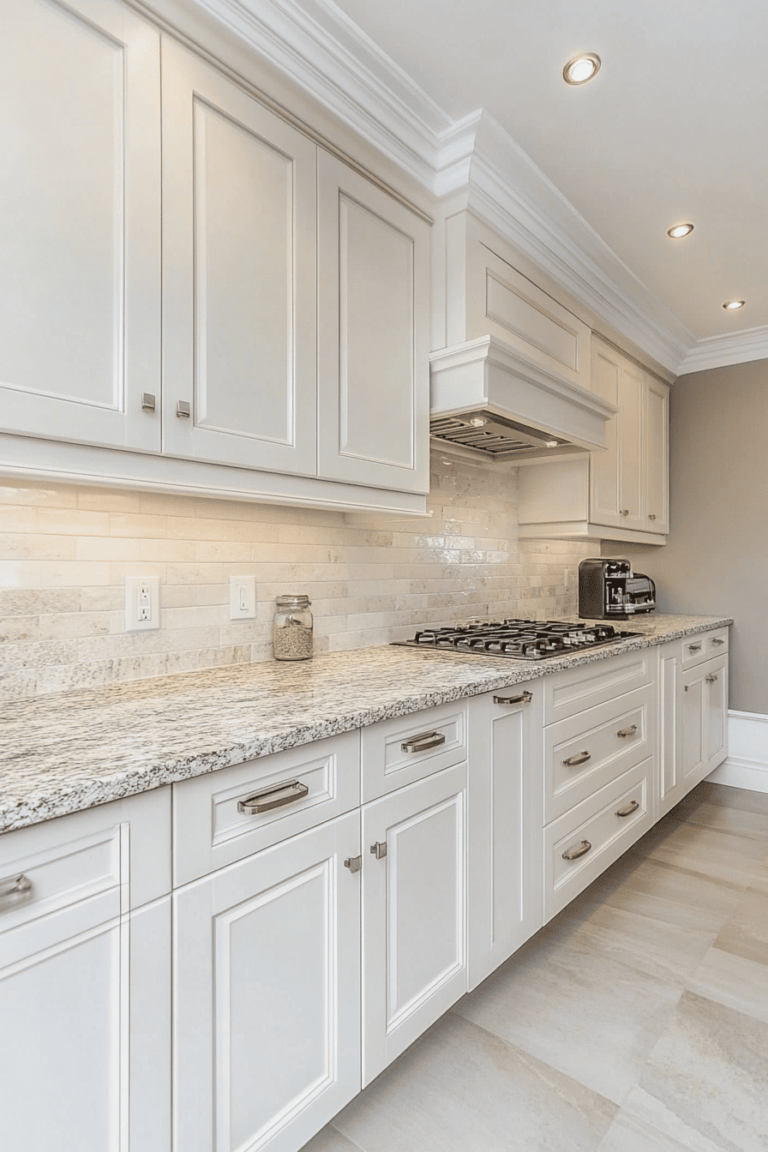 30+ Classic White Backsplash Kitchen Ideas