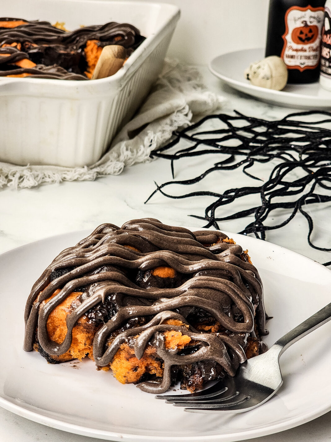 Halloween Oreo Cinnamon Rolls