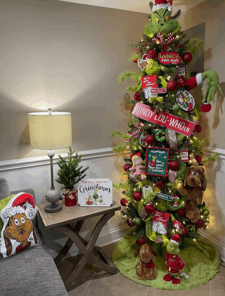 18 Whimsical Grinch Christmas Tree Ideas
